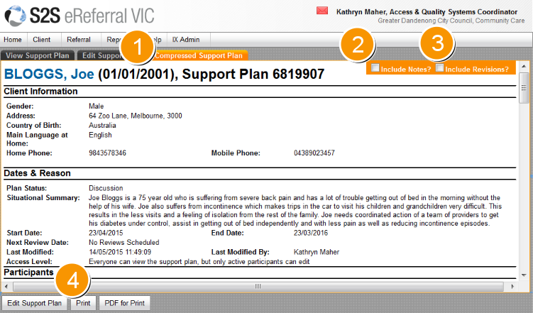 Printing | S2S Userguide